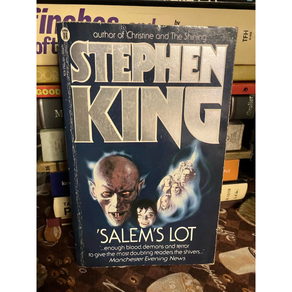 MMPB 1990 Salem's Lot Stephen King RARE UK Cover Horror Thriller Novel ...