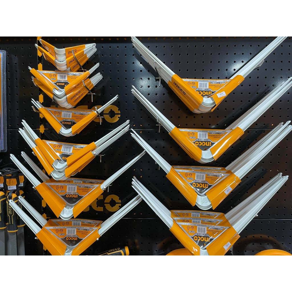 Ingco Shelf Bracket Set 12" x 14" (30x35cm) | 10" x 12" (25x30cm) HT ...