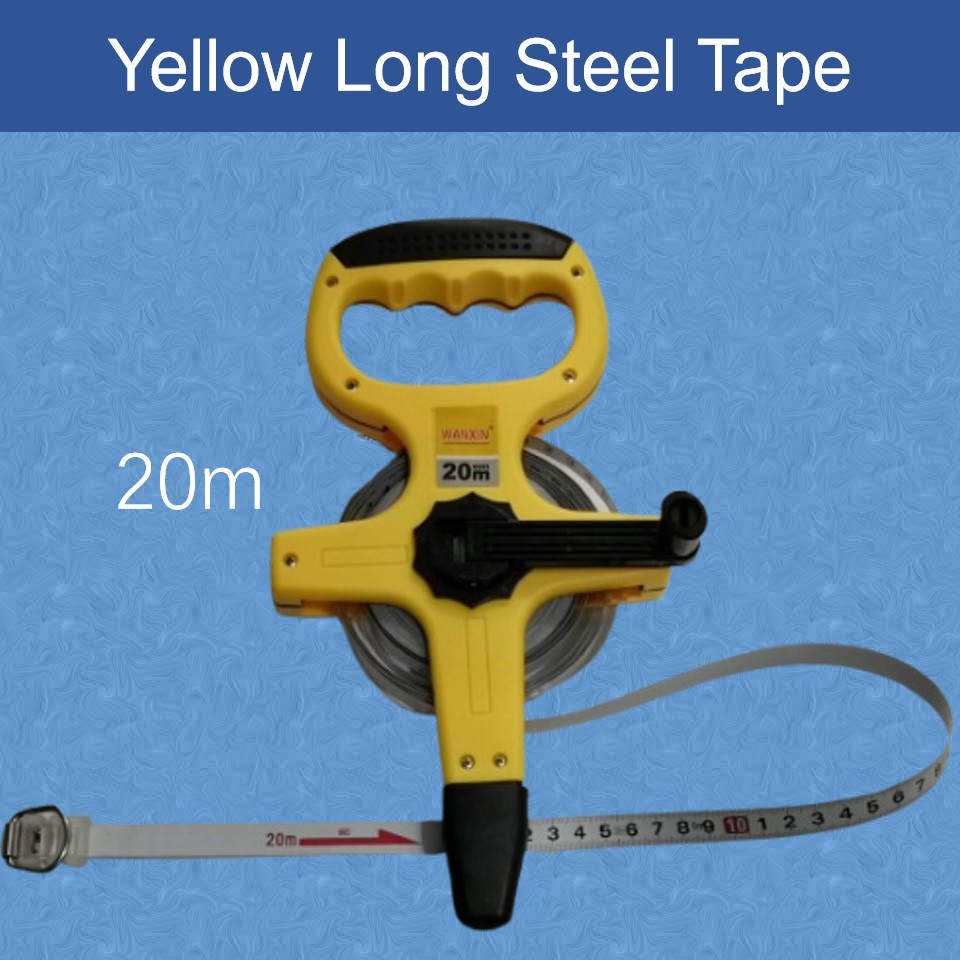 Synthetic Yellow Long Steel Tape 20/30/50/100mm | Shopee Philippines