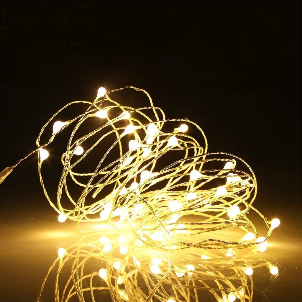 LED Copper Wire Lights String Fairy Lights Waterproof For Wedding ...