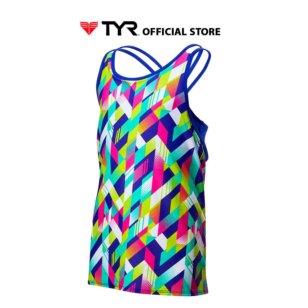 TYR Girls Paint Party Olivia 2IN1 Tank | Shopee Philippines