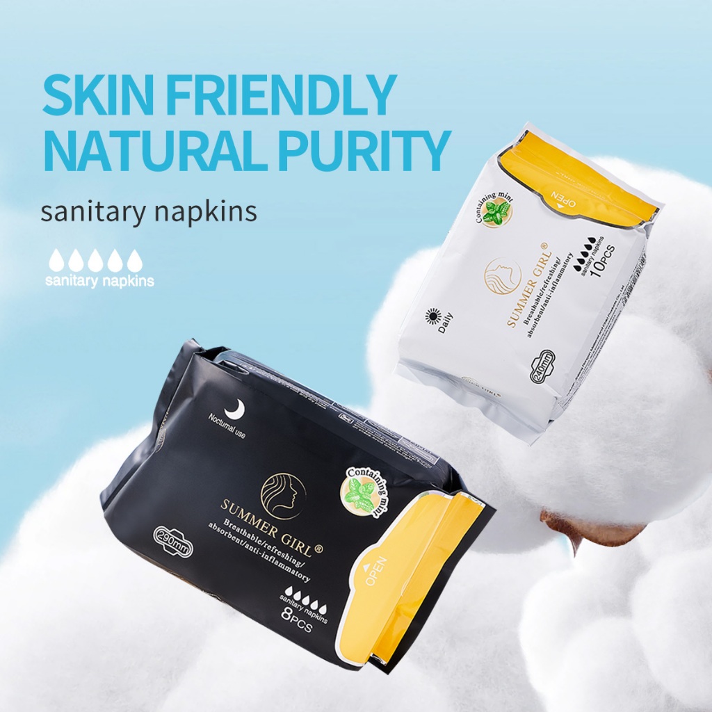 Summer Girl Daily Night Sanitary Napkins 8s 10s Regular Flow,Fast ...