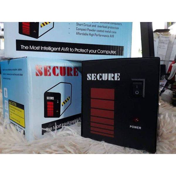 SECURE 500W AVR (automatic voltage regulator) | Shopee Philippines