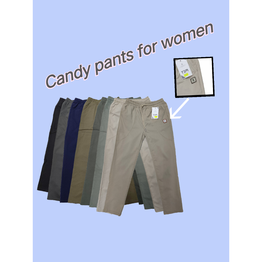 Tight alphabet candy pants Candy pants for women | Shopee Philippines