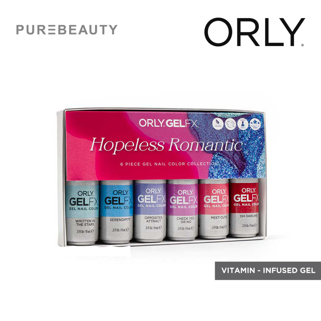 Orly Gel Fx Hopeless Romantic- 6pix Set - Purebeauty Store | Shopee ...