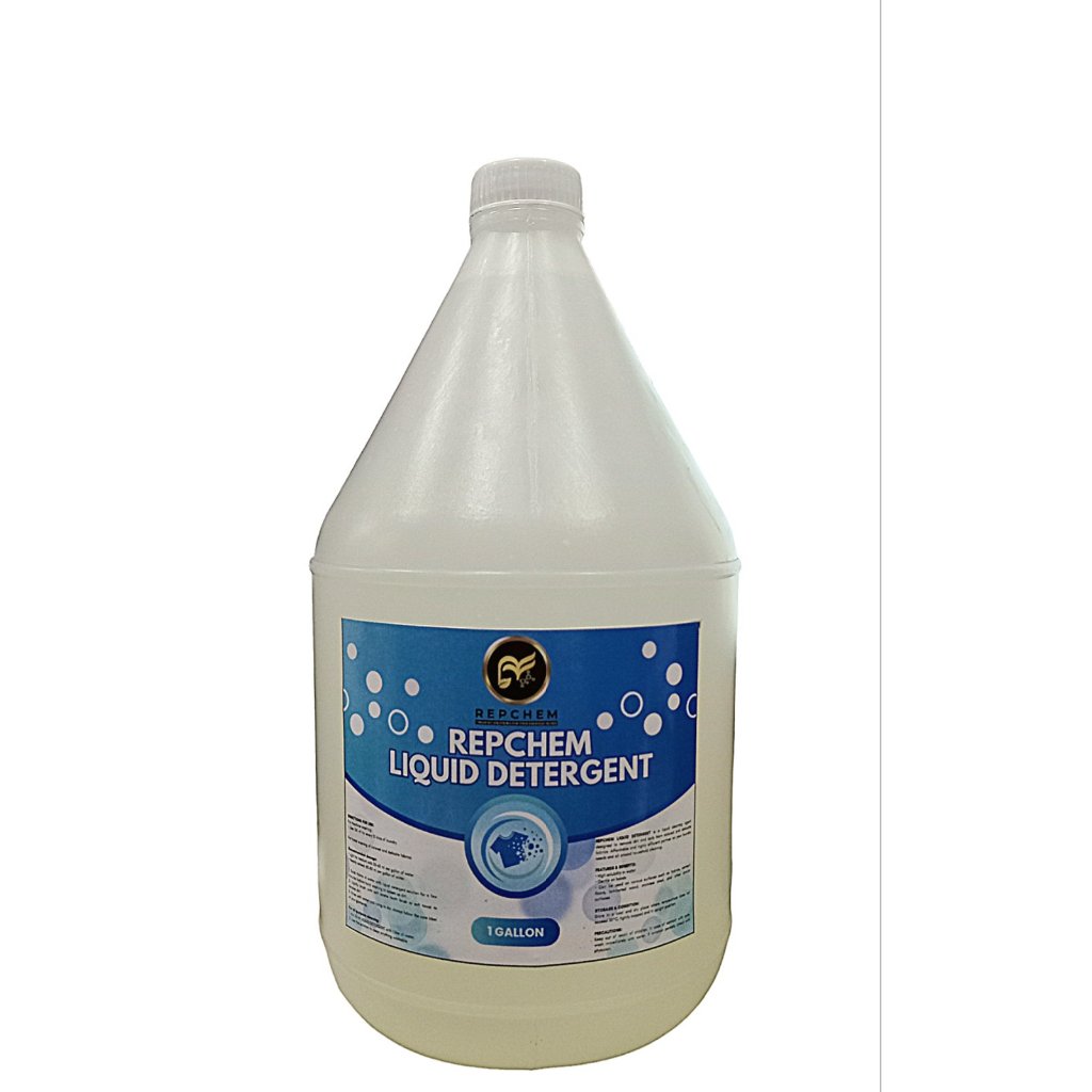Repchem Liquid Detergent 1 Gallon and 1Liter | Shopee Philippines