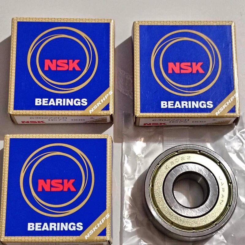 BEARING NSK JAPAN Double metal seal (6000,6200,6201,6202,6203,6205,6300 ...