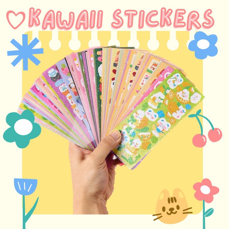 Assorted Kawaii Guka Stickers | Shopee Philippines
