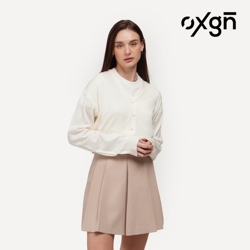 OXGN Generations Full Length Cardigan For Women (Black/White) | Shopee ...