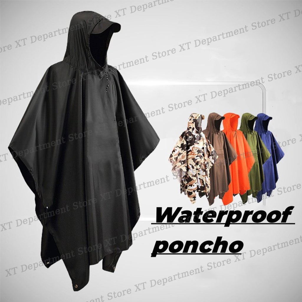 XT Raincoat Poncho Makapal Kapote Rain Coat Motorcycle Bicycle Poncho ...