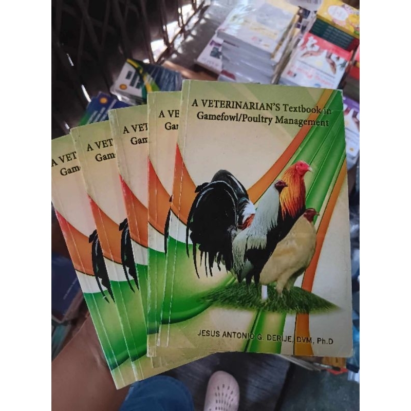 A VETERINARIAN'S Textbook in Gamefowl/Poultry/Management | Shopee ...