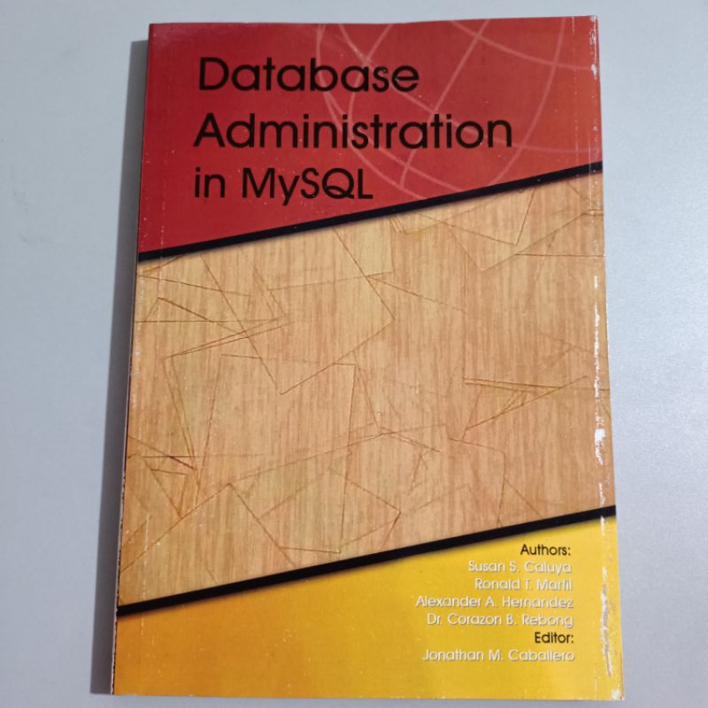 Database Administration in MySQL By: Caluya | Shopee Philippines Database Administration in MySQL By: Caluya | Shopee Philippines