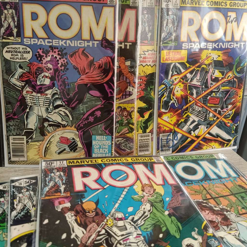 ROM Spaceknight #1 to 50 (1979 Marvel comics) - price per piece 2nd app ...