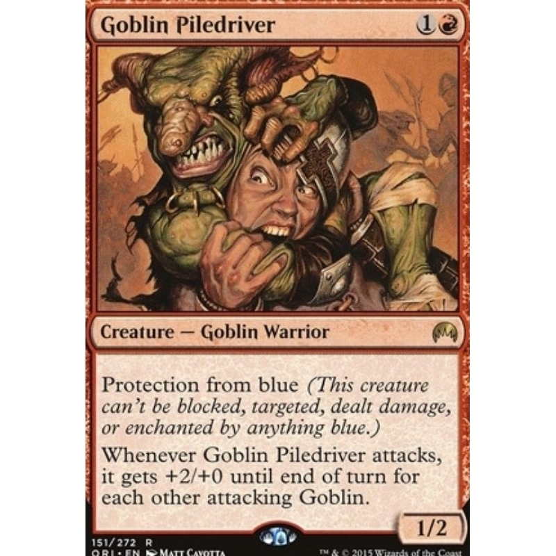 Goblin Piledriver - ORI - Rare - MTG Cards (WotC) | Shopee Philippines