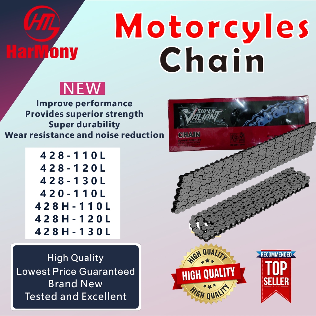 Harmony GT Power Chain 420 428H-110L/120L/130L Super Heavy Duty Plates ...