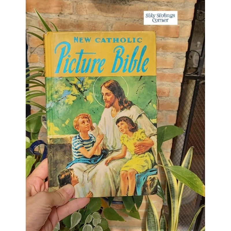 New Catholic Picture Bible (Colored & Illustrated) | Shopee Philippines