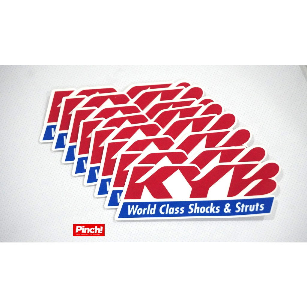 Pinch Motorcycle Sticker - KYB 4pcs | Shopee Philippines
