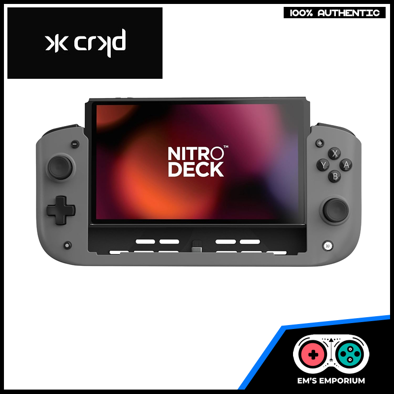 CRKD Nitro Deck - Professional Handheld Deck with Zero Stick Drift for Nintendo Switch / OLED ...