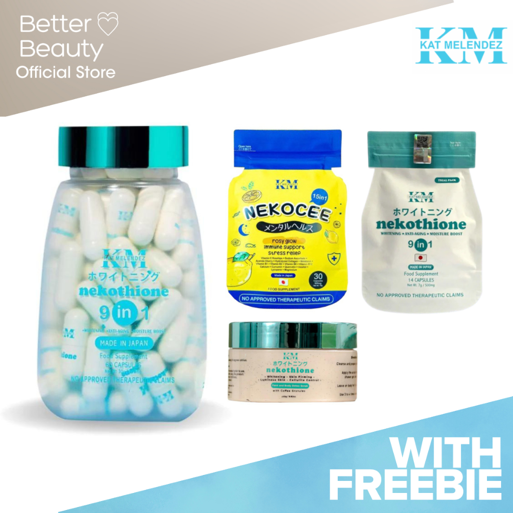 Nekothione 9 in 1 60 Capsules Bottle | Nekocee 15 in 1 | Neko by Kat ...