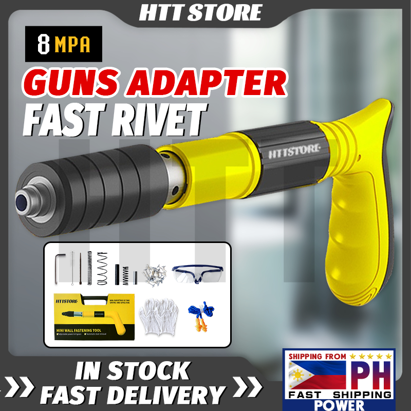 Nail Gun Manual Steel Rivet gun Tufting Nail Gun Concrete Wall Gun Pipe ...