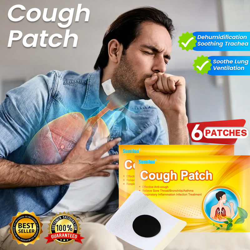 Cough Relief Herbal Patch For Chronic Pharyngitis Asthma Allergy ...