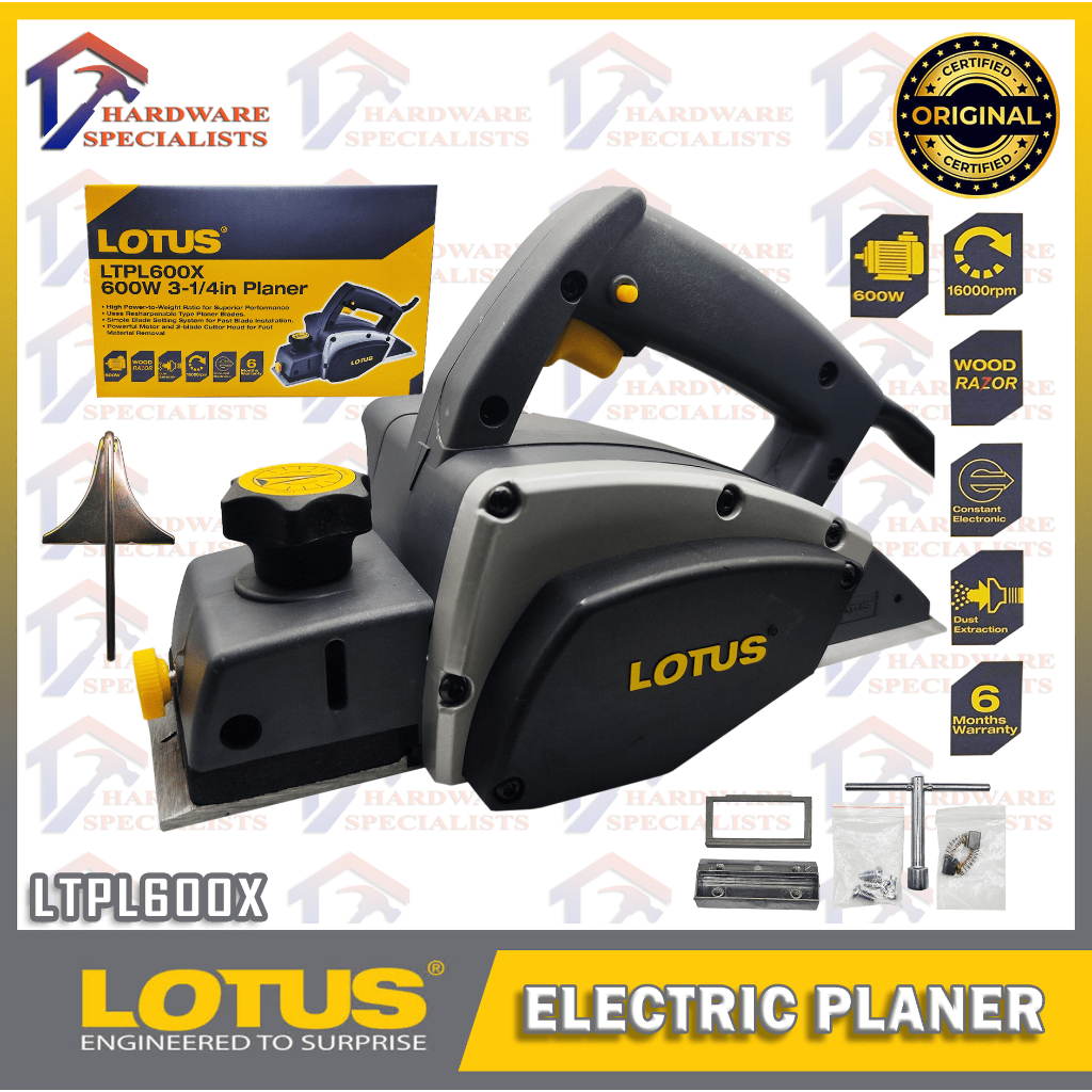 Lotus Electric Planer 600W LTPL600X or 580W LTPL5800 Original Authentic ...