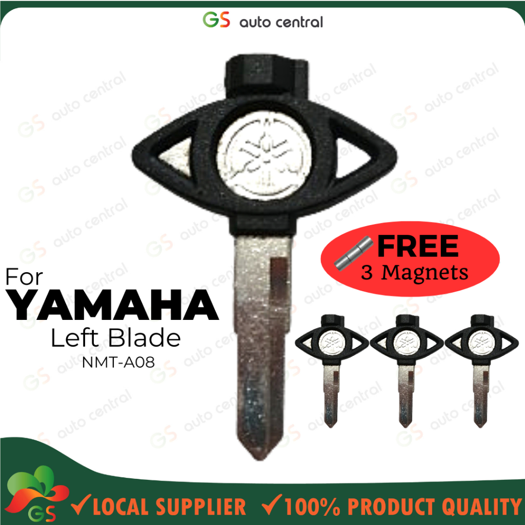 Uncut Blank Key 𝗙𝗢𝗥 𝗬𝗔𝗠𝗔𝗛𝗔 𝗠𝗜𝗢 𝗦𝗢𝗨𝗟/𝗙𝗜𝗡𝗢 1line LEFT BLADE (nmt-A08 ...