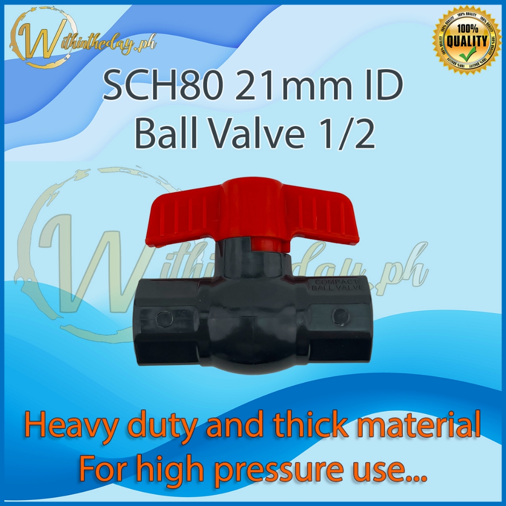 PVC Fittings SCH80 21mm ANSI Dark Gray High Quality Heavy Duty Ball ...