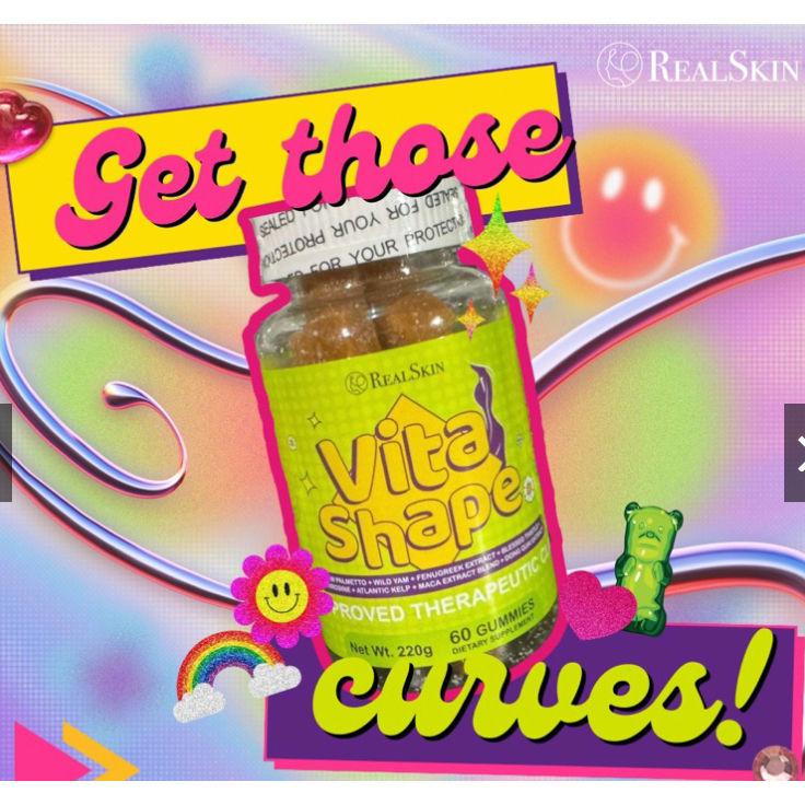 Real Skin Vita Shape Vita Skin and Hair Gummies | Shopee Philippines