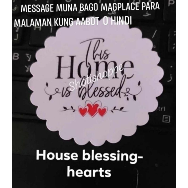 house blessing wax catcher P6 EACH ( P6 bawat isang piraso - ANG P120 ...