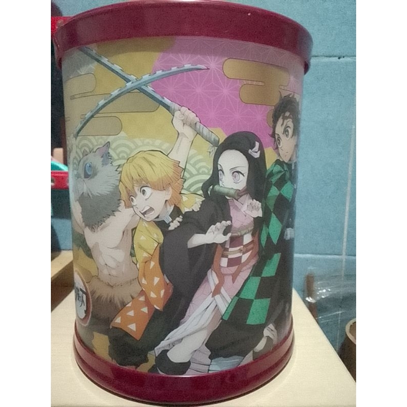 Anime Demon Slayer Plastic trash bin | Shopee Philippines