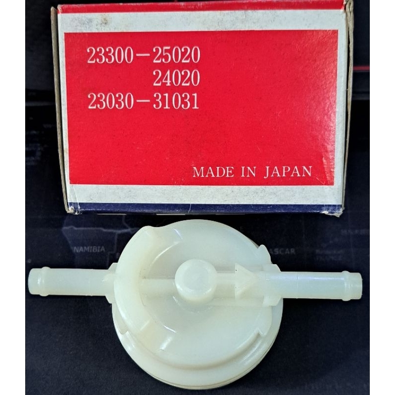 FUEL FILTER SANKEI ORIGINAL. For Toyota H-straight type T 1/4 size ...