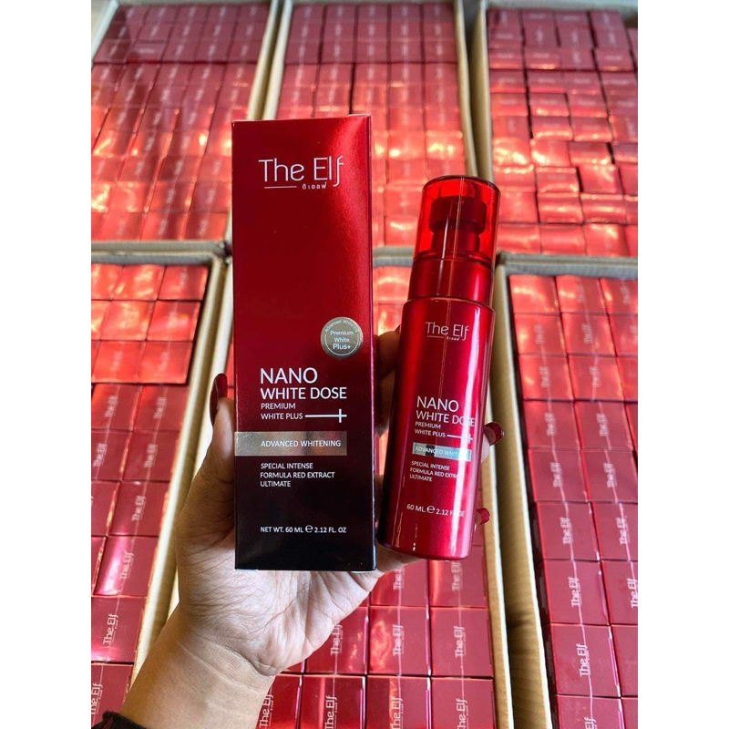 THE ELF NANO WHITE DOSE Premium White Plus 60ML | Shopee Philippines
