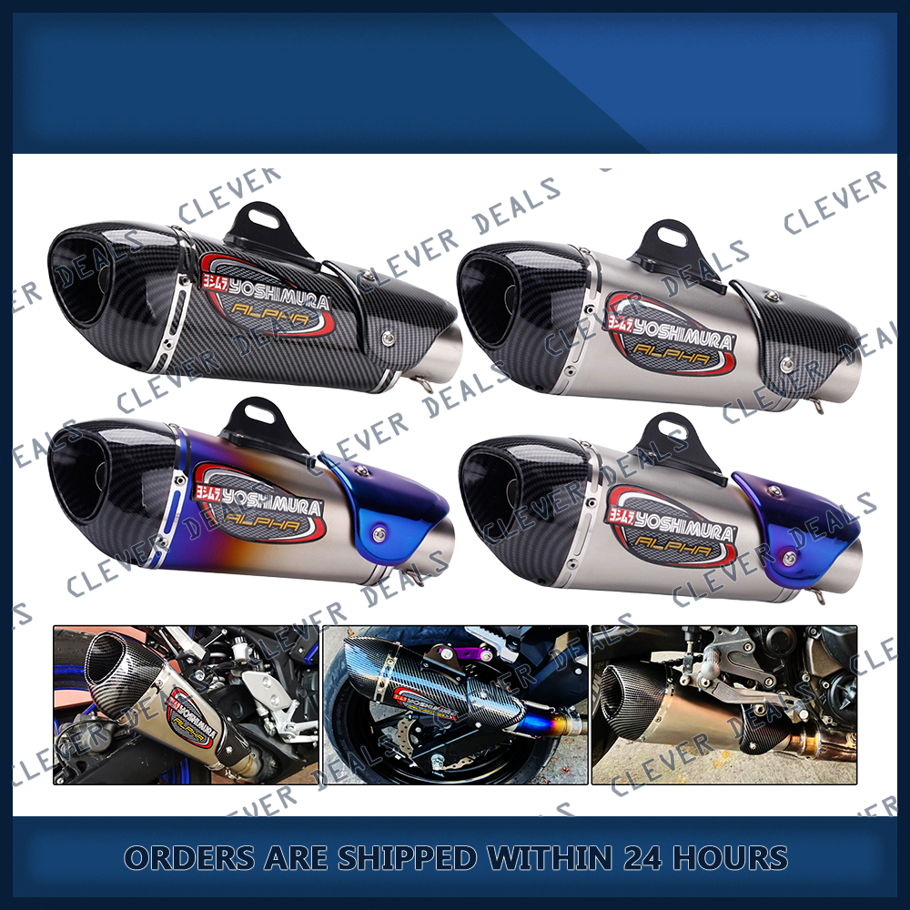 Yoshimura Alpha Slip On Universal Exhaust Muffler Pipe | Shopee Philippines