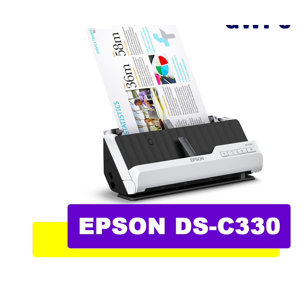 Epson WorkForce DS-C330 Portable Sheet-fed Document Scanner DS C330 DSC330 | Shopee Philippines