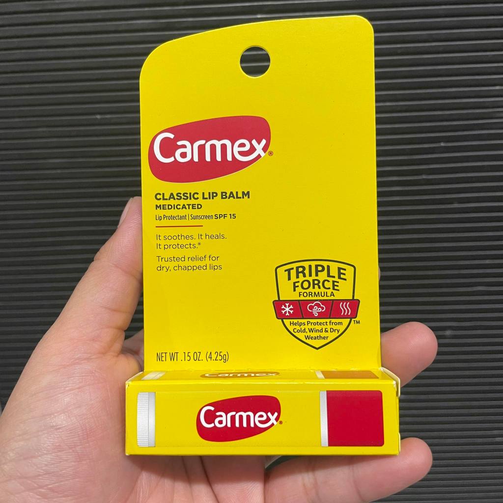 Carmex Classic Lip Balm Medicated SPF 15 4.25g | Shopee Philippines