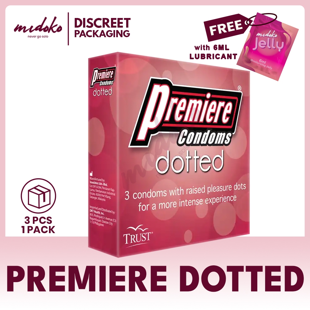 Midoko Premiere Dotted Condoms - 3s | Shopee Philippines