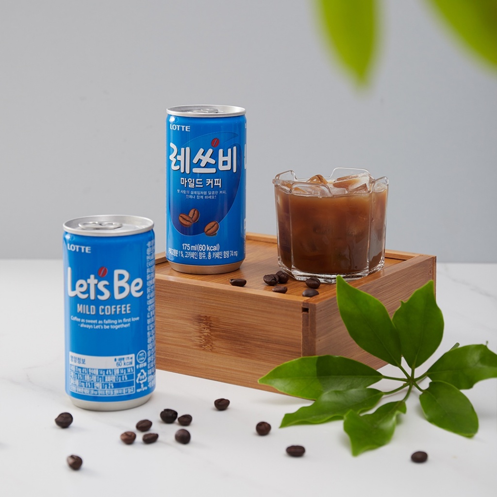 LOTTE Lets Be Mild Coffee / Mocha Latte 175ml BQ KMART | Shopee Philippines