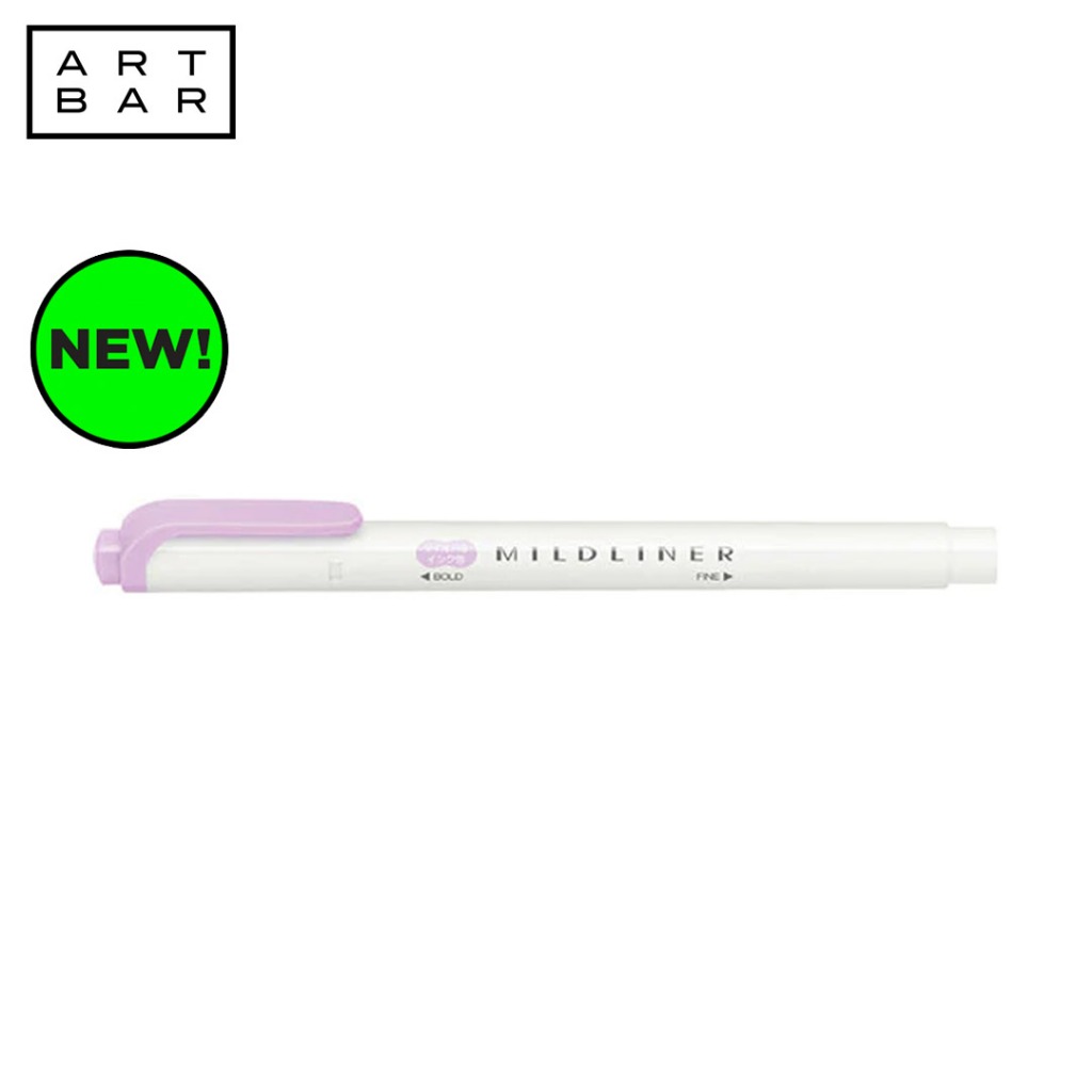 Zebra Mildliner Highlighter Twin Type Lilac - Art Bar | Shopee Philippines