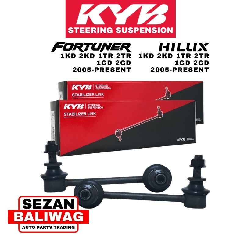 STABILIZER LINK SET 2 PCS TOYOTA FORTUNER HILUX 2005-2020 KSLF1001 ...