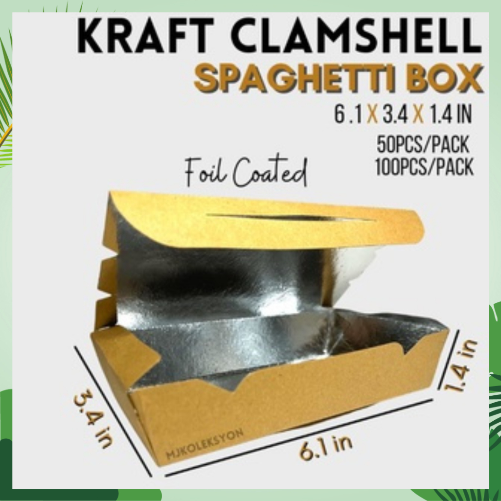 Spaghetti Box and takoyaki takeout box 100pcs | Shopee Philippines