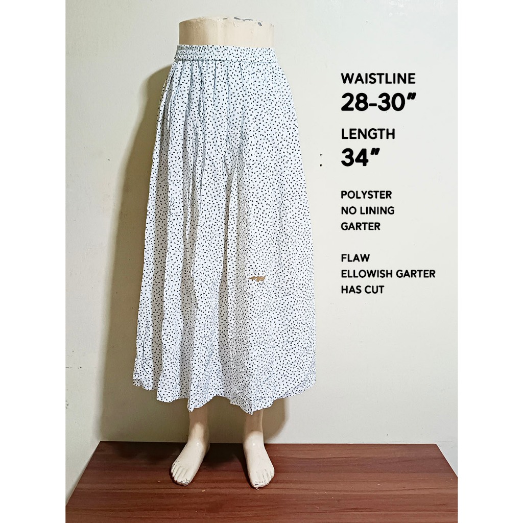 PRELOVED ASSORTED SKIRTS | Plus size | MIDI MAXI | Shopee Philippines