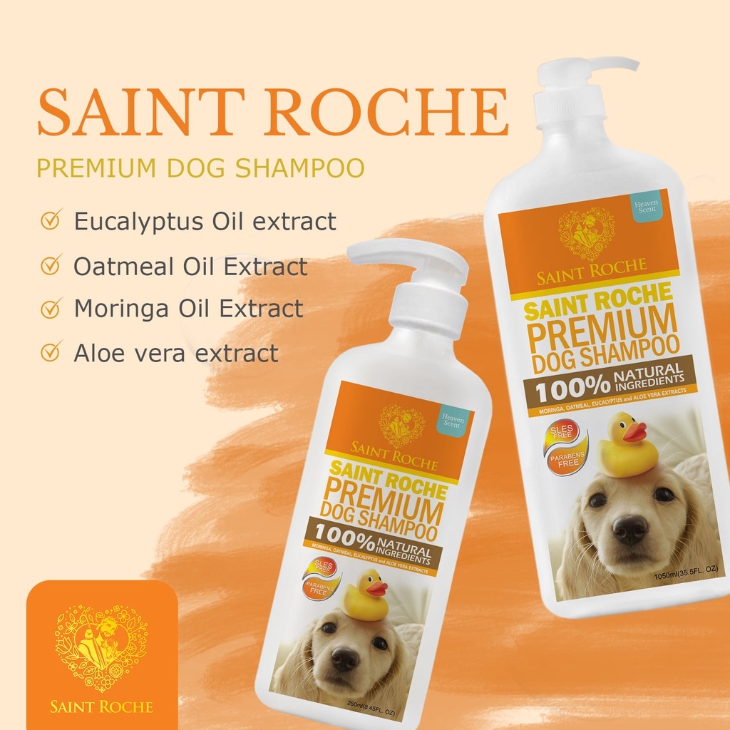 SAINT ROCHE PREMIUM DOG SHAMPOO 250ML (St Roche) | Shopee Philippines