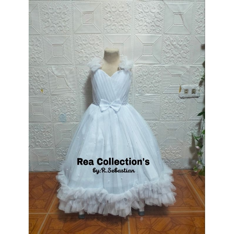 FLOWERGIRLS GOWNS TULLE RAFFLES | Shopee Philippines