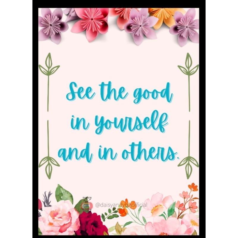 A4 Laminated Motivational Classroom Posters, Inspirational Quotes ...