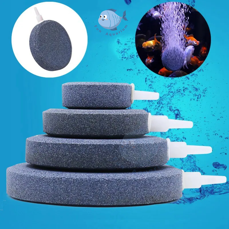 Air Stone For Aquarium Fish Tank Pump Bubble Stone Aerator Hydroponic ...