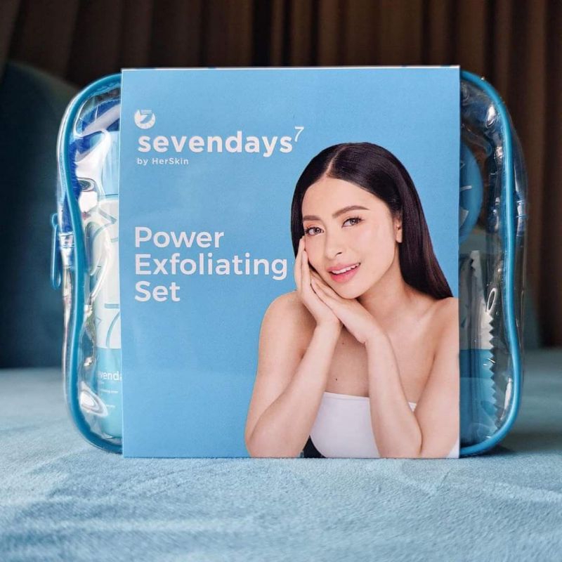 7DAYS POWER EXFOLIATING REJUVENATING SET (new packaging ) | Shopee ...