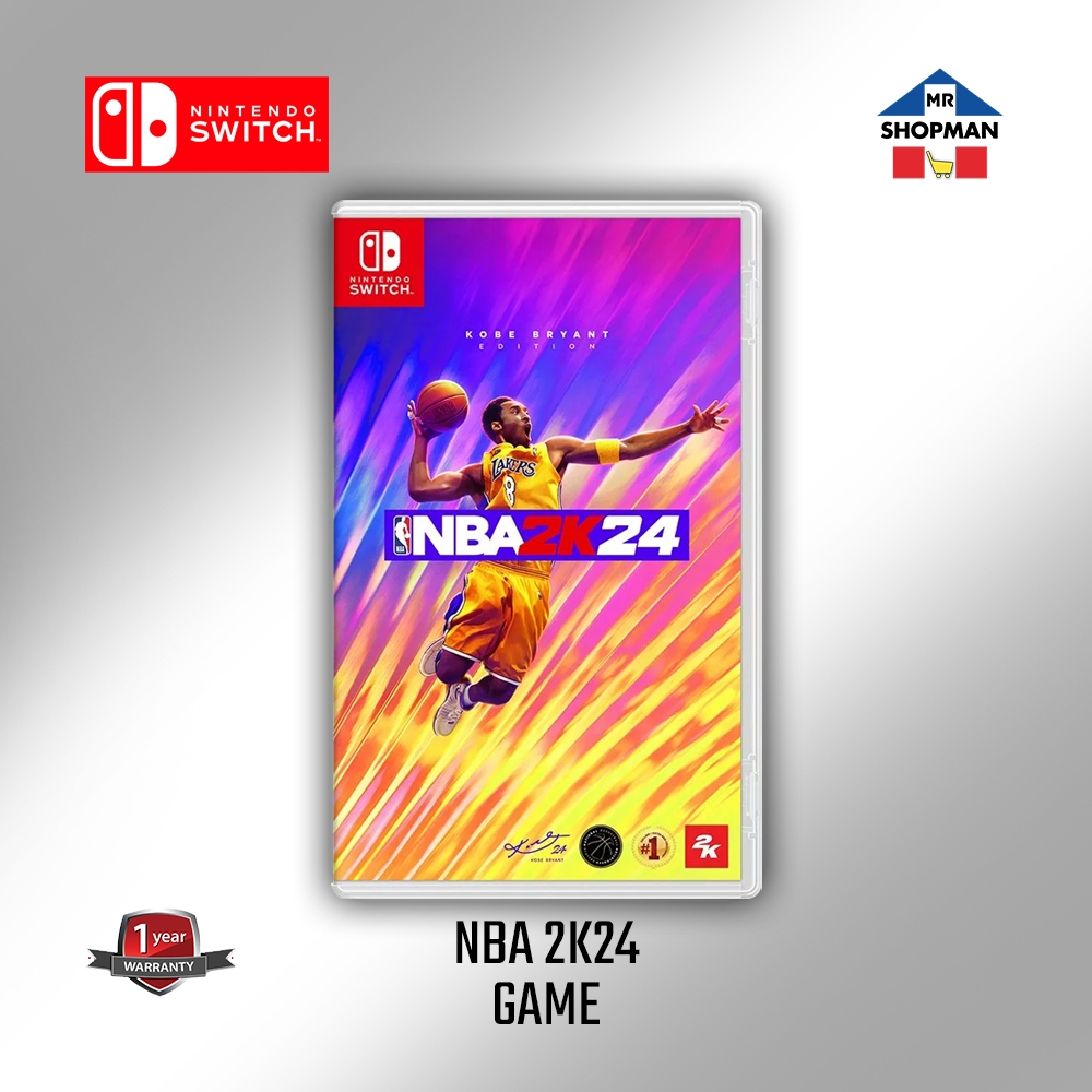 Nintendo Switch NBA 2K24 Kobe Bryant Edition Game | Shopee Philippines