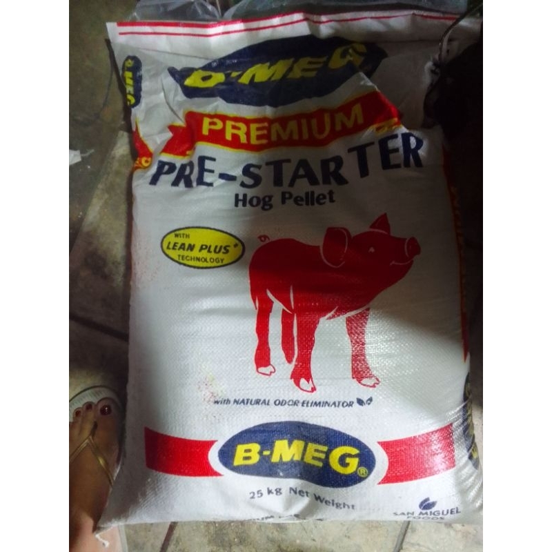 BMEG PRE STARTER, HOG STARTER, HOG GROWER PELLET 25KG | Shopee Philippines