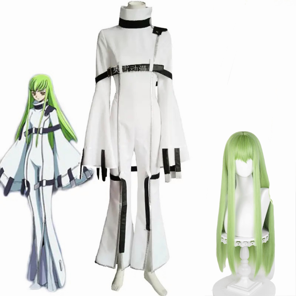 Anime Code Geass: Lelouch of the Rebellion Cosplay C.C. Cosplay Costume ...